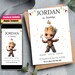 Groot Invitation Groot Birthday Groot Invite Groot Birthday Invitation ...