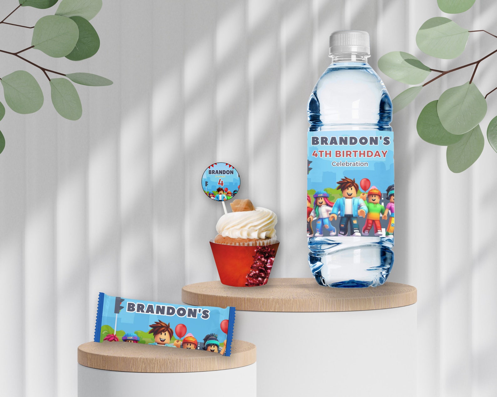 Roblox Chip Bags Label Roblox Kids Birthday Chip Bag, Editable Roblox ...