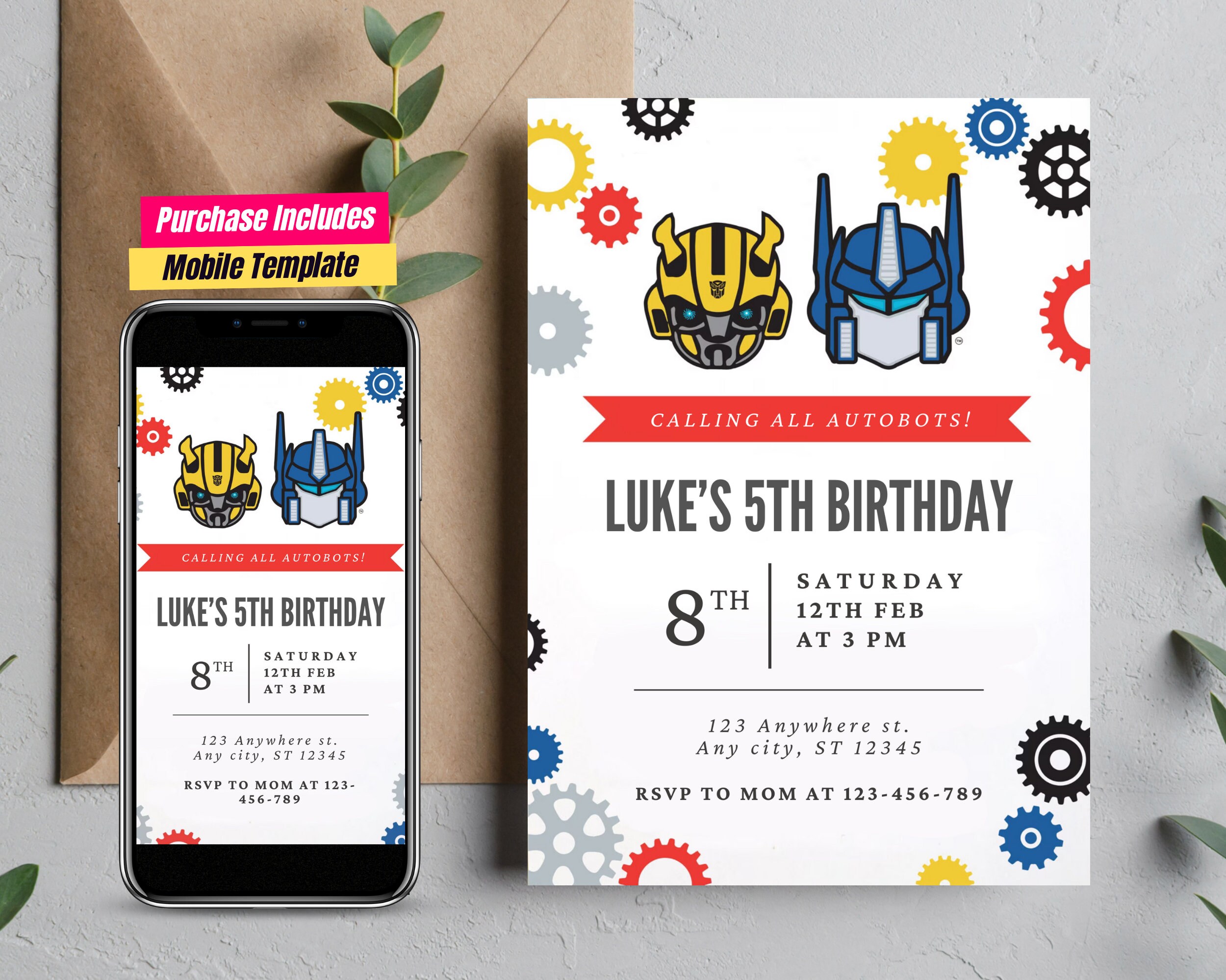 Autobot Inspired Welcome Sign Transformer Theme Welcome Plaque Robot ...