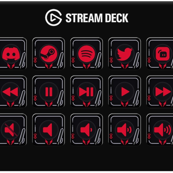 Stream Deck Icons - Etsy