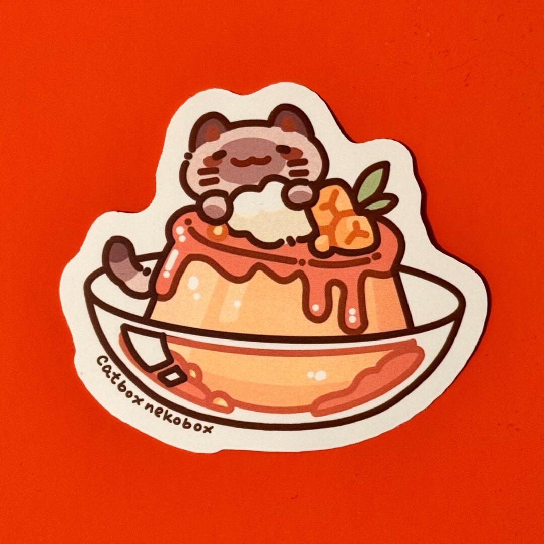 No.24 Pudding Cat - Etsy
