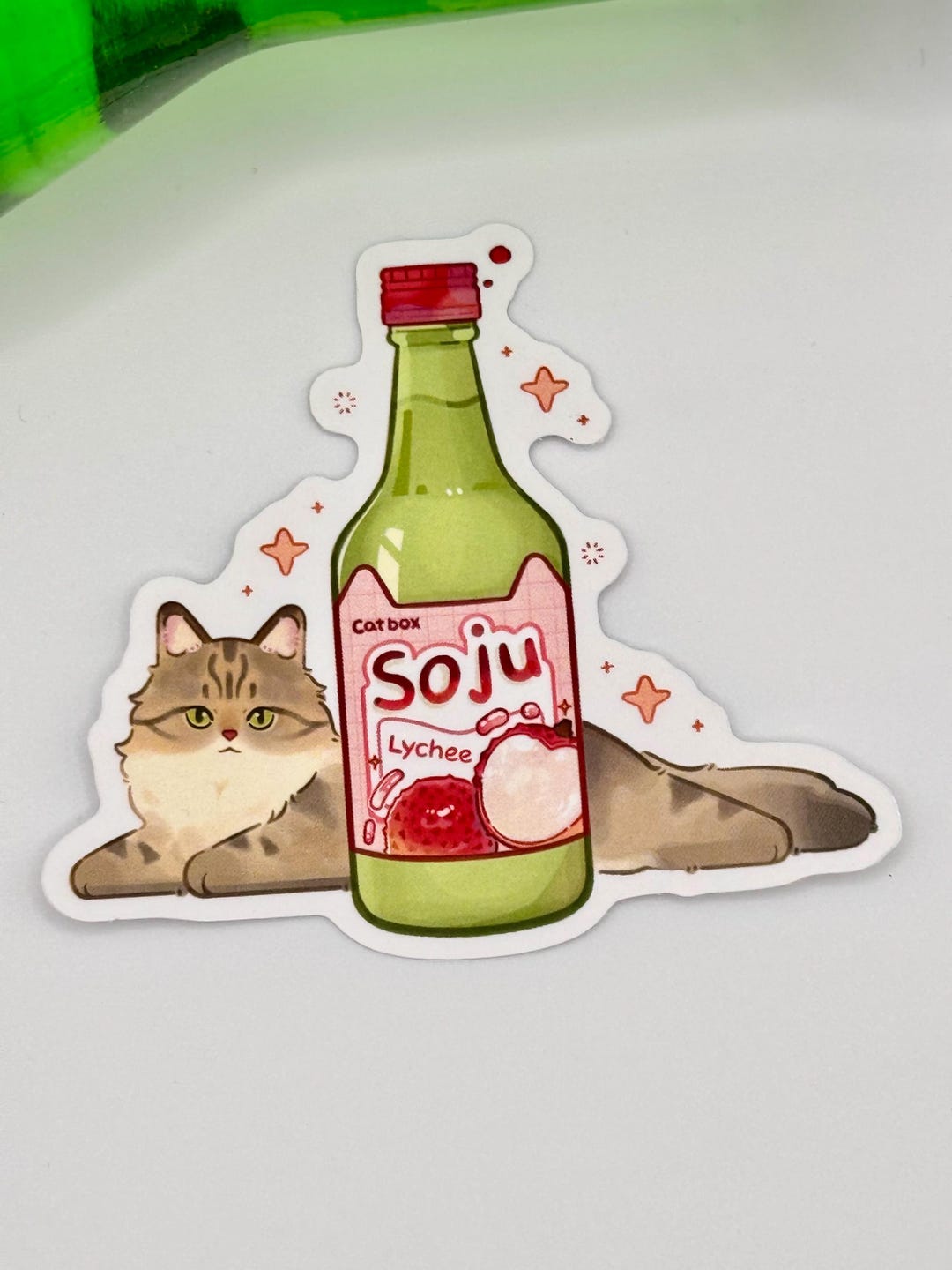 No.34 Lychee Soju Cat - Etsy