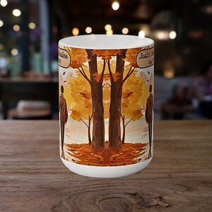 Autumn Love Series. Number 4 Mug 15oz. Celebrating Senior Romance, Love ...