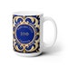 Personalized Mug With GREEK Letters for Fraternity or Sorority. Royal ...