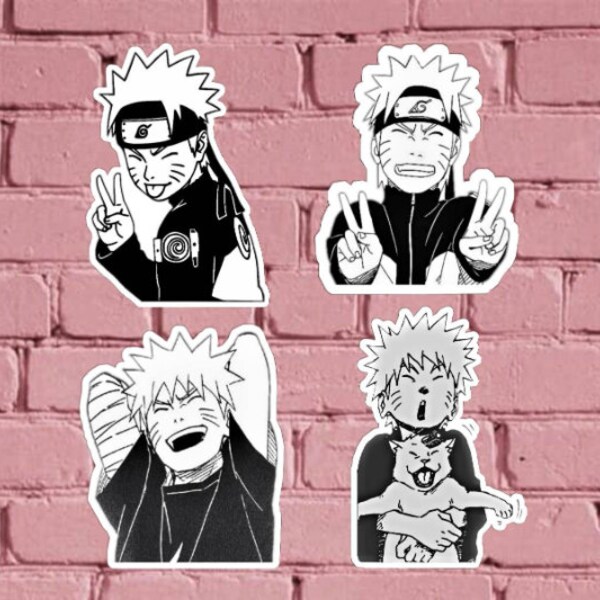 Naruto Stickers - Etsy