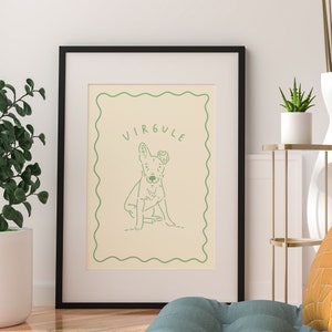 Custom Dog Portrait Custom Badly Drawn Pet Art Personalized Badly Drawn ...