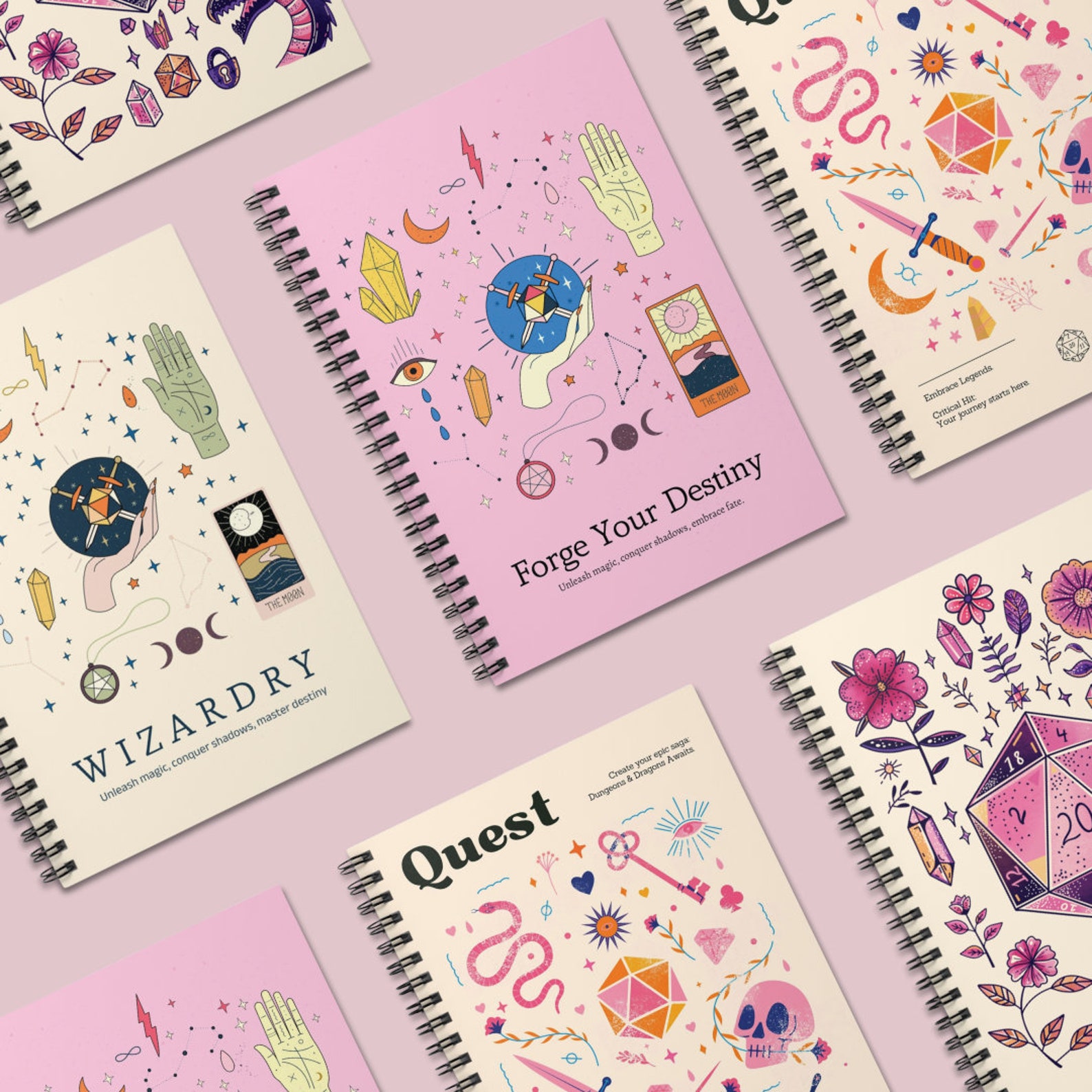 Dnd Journal Goodnote Dnd Digital Journal Girly Dnd Character Sheet DND ...