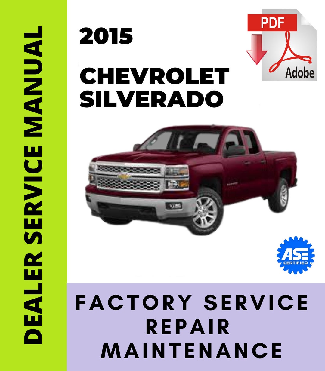 Chevrolet Silverado 2014 Factory Service Repair Workshop Manual Chevy ...