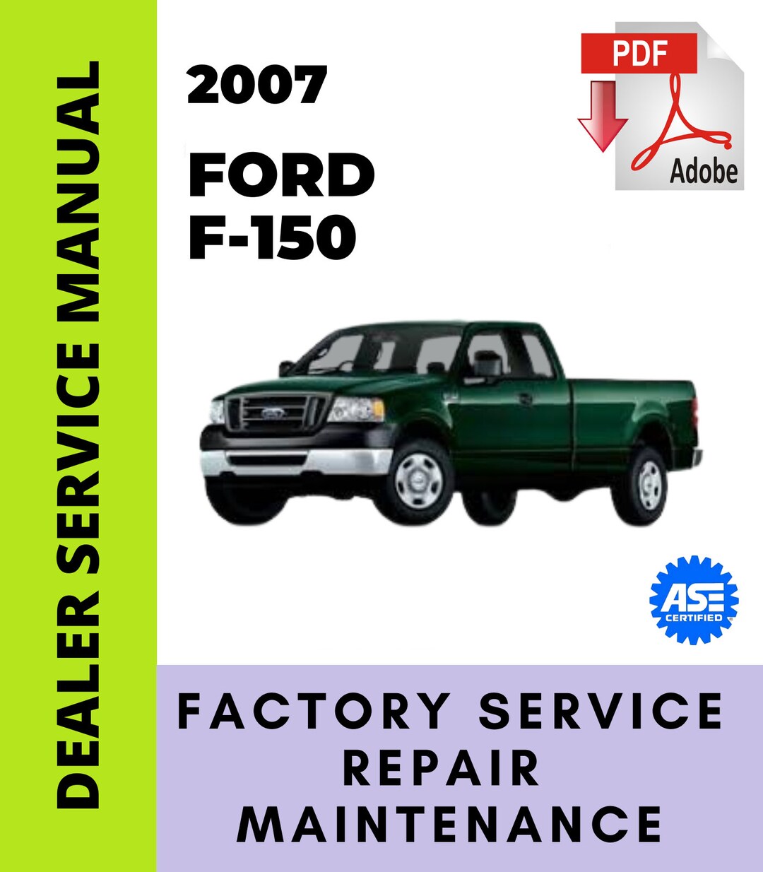 Ford F150 F-150 2007 Factory Service Repair Workshop Manual - Etsy