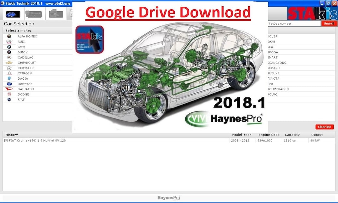 Vivid 2018 Hot Auto Motive Vivid Workshop Data Car Auto Repair Software ...