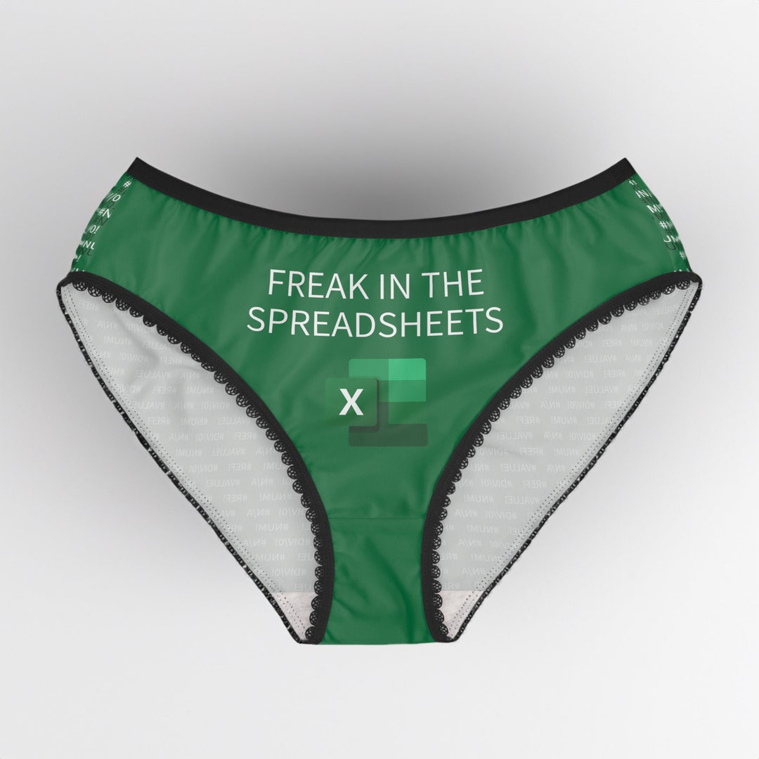Funny Spreadsheet Lover Gift, Gift for Coworker, Data Nerd Briefs ...