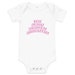 Funny Baby Accountant Baby Shower Gift Pink Baby Bodysuit Onesie I Cry ...