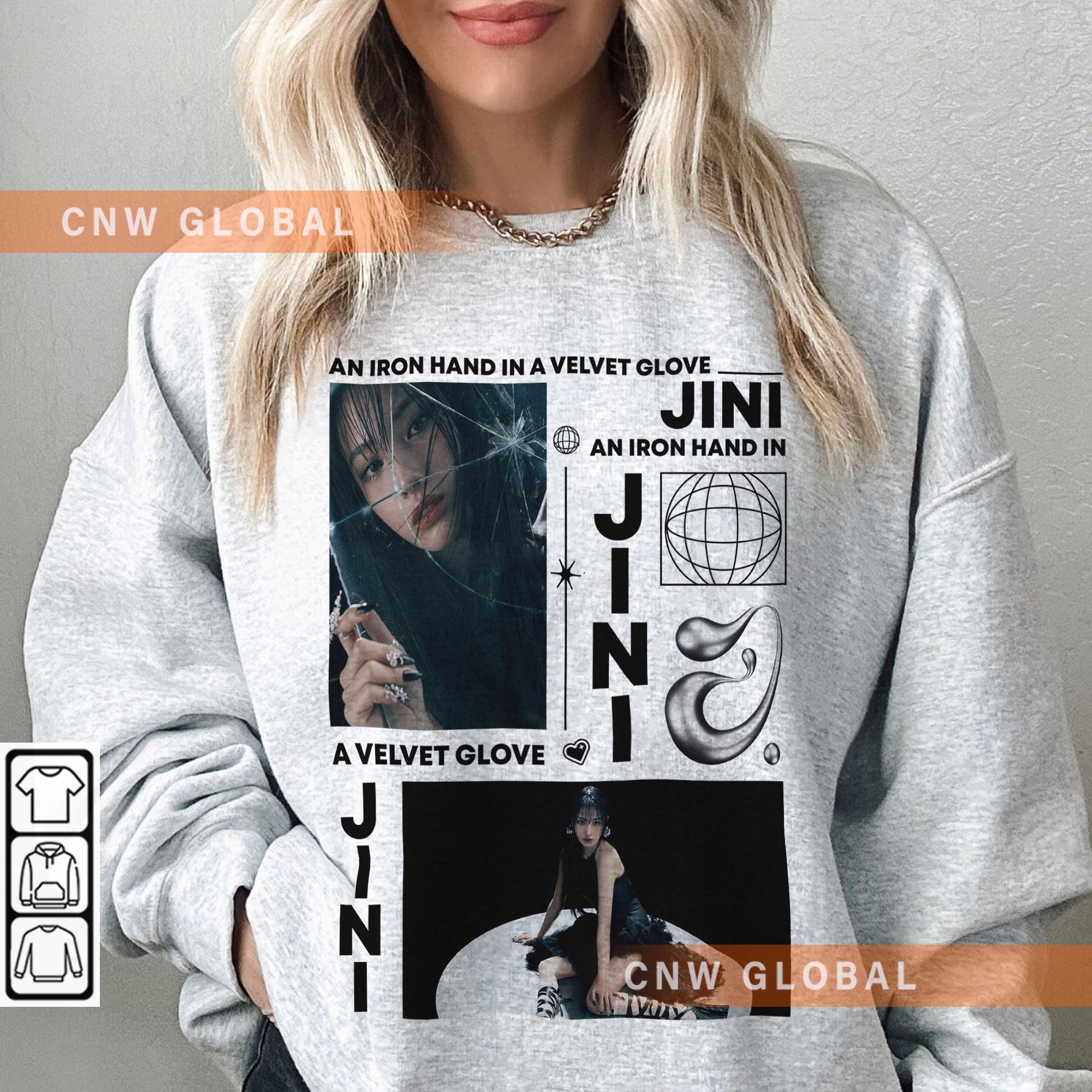 Jini Kpop Shirt an Iron Hand in A Velvet Glove Album - Etsy
