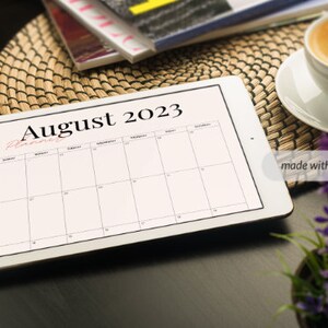 Monthly Digital Planner, 2023 Planner, Goodnotes/notability Template - Etsy