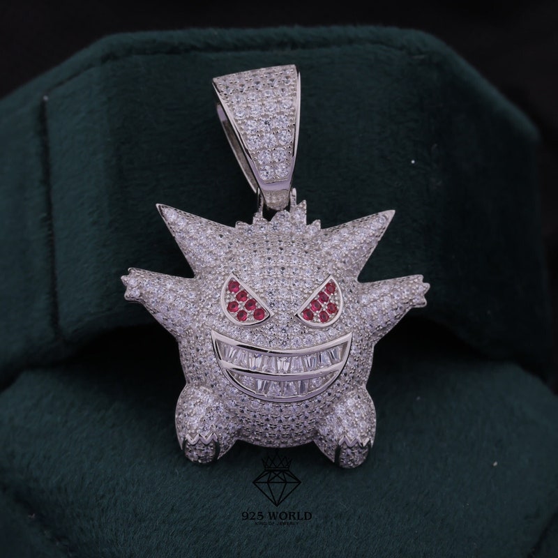 Gengar Necklace - Etsy