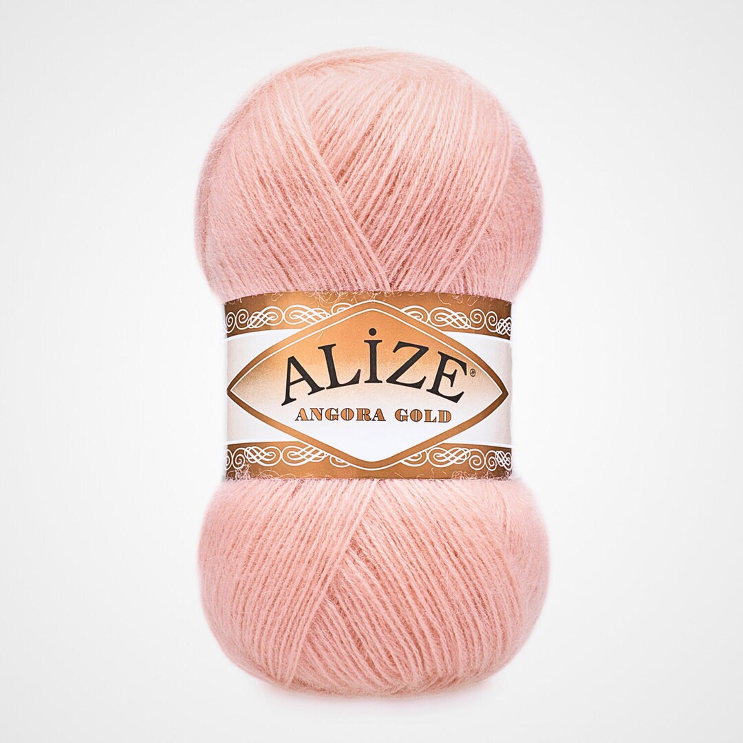 Alize Angora Gold, Soft Mohair Blend, Lace Crochet & Knitting Supplies ...