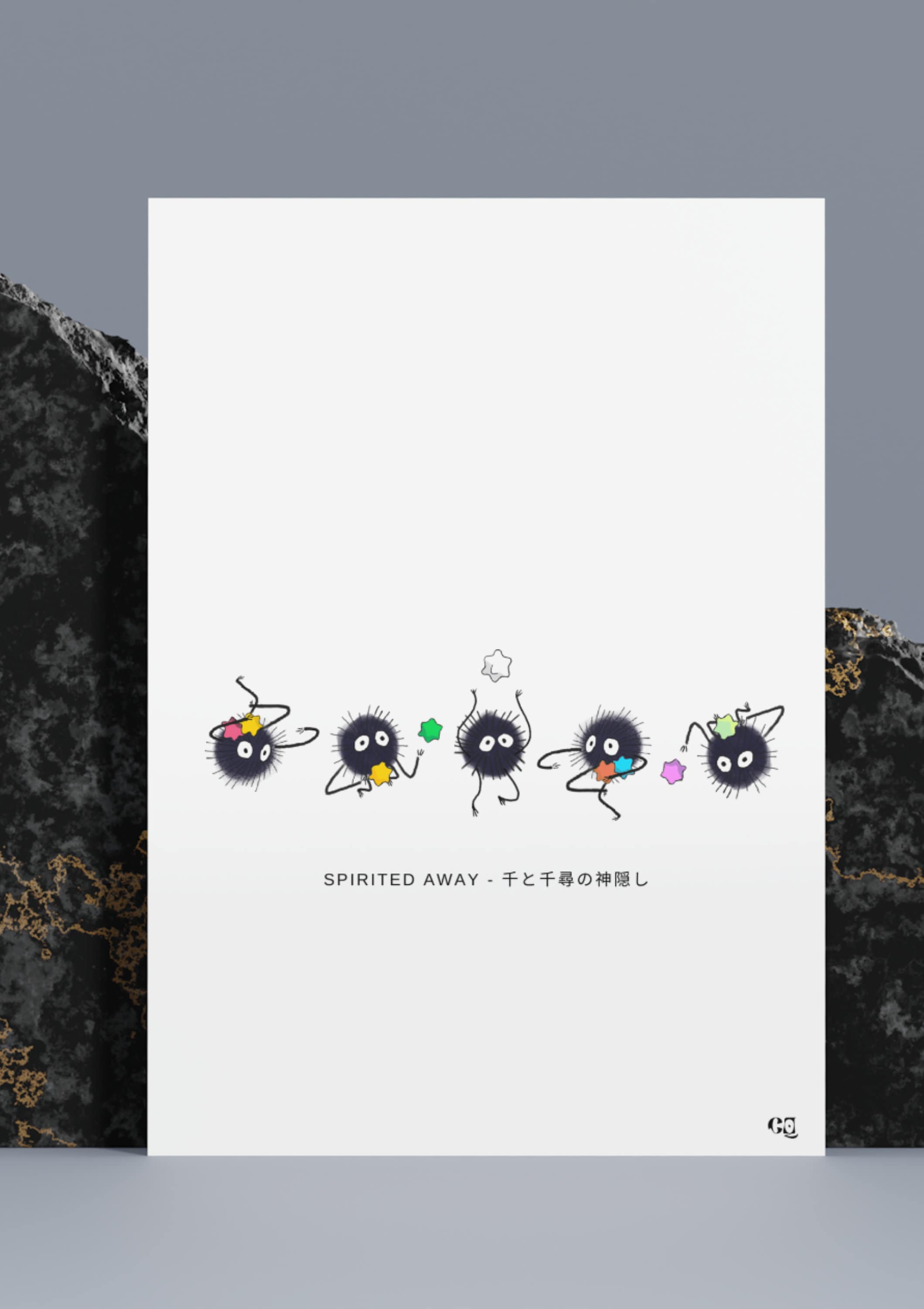 Whimsical Soot Sprites A Charming Digital Art Print by - Etsy