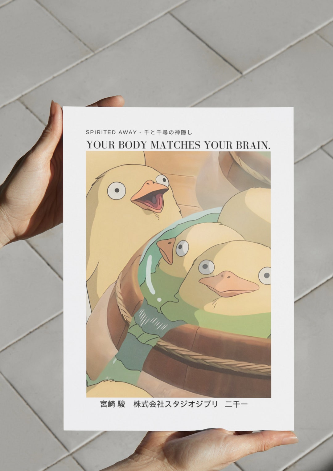 Ghibli Studio's Spirited Away Movie Poster Ghibli Studio - Etsy