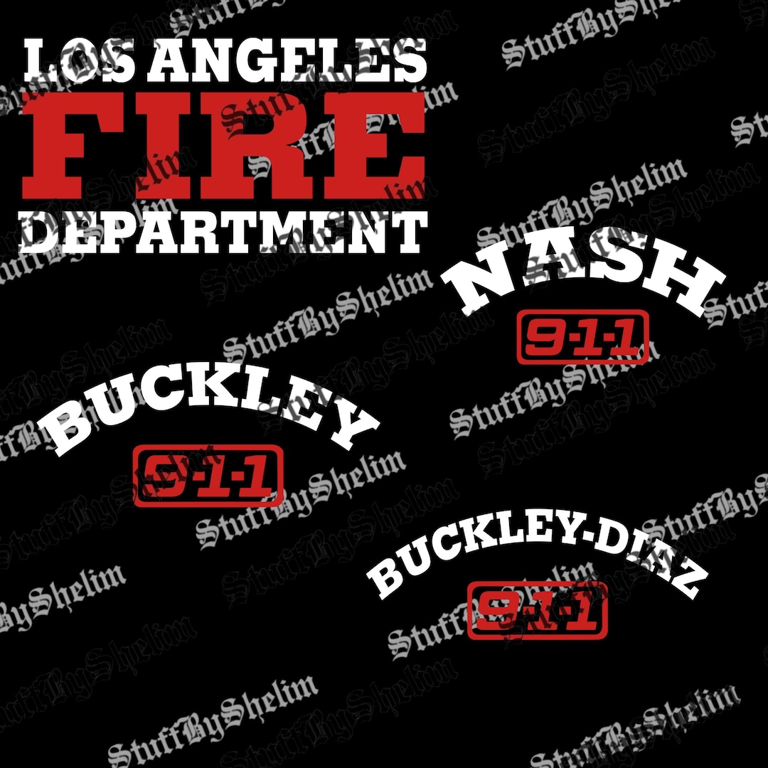 Personalized 9-1-1 TV Show Digital Download, 9-1-1 Group Design, Evan ...