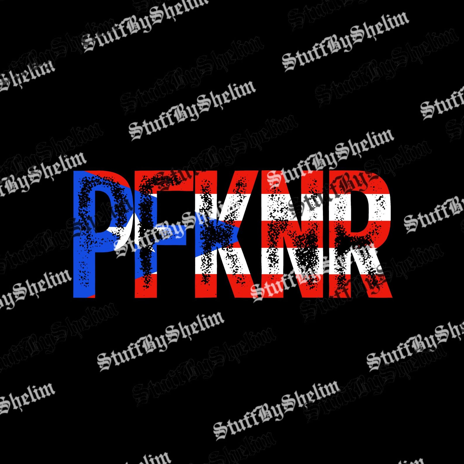 PFKNR Vintage Flag of Puerto Rico Boricua Root Home PNG, Latino Pride ...