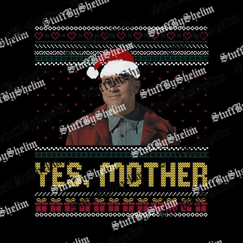 Charlie Ed Gein Mother Ugly Xmas PNG, Monster Movie Xmas File SVG ...