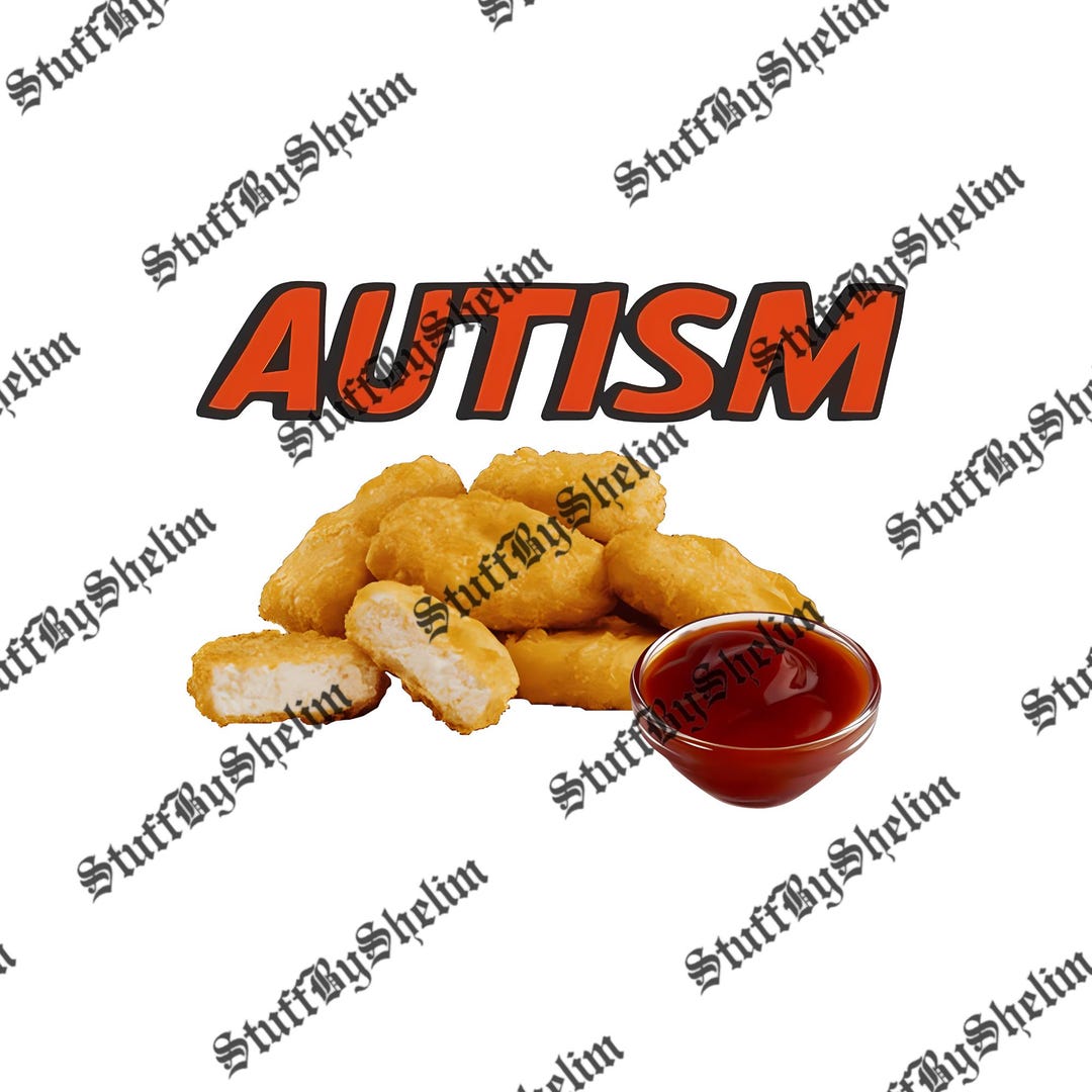 Funny Autism Digital Download, Funny Chicken Sublimation, Chicken ...