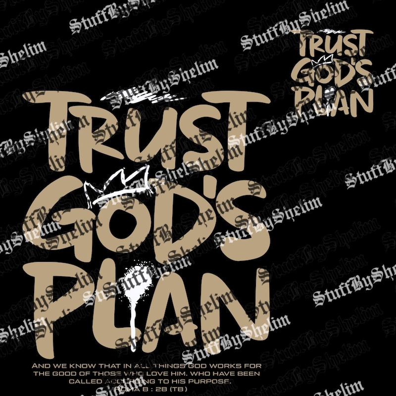 Trust God's Plan Hoodie - Etsy