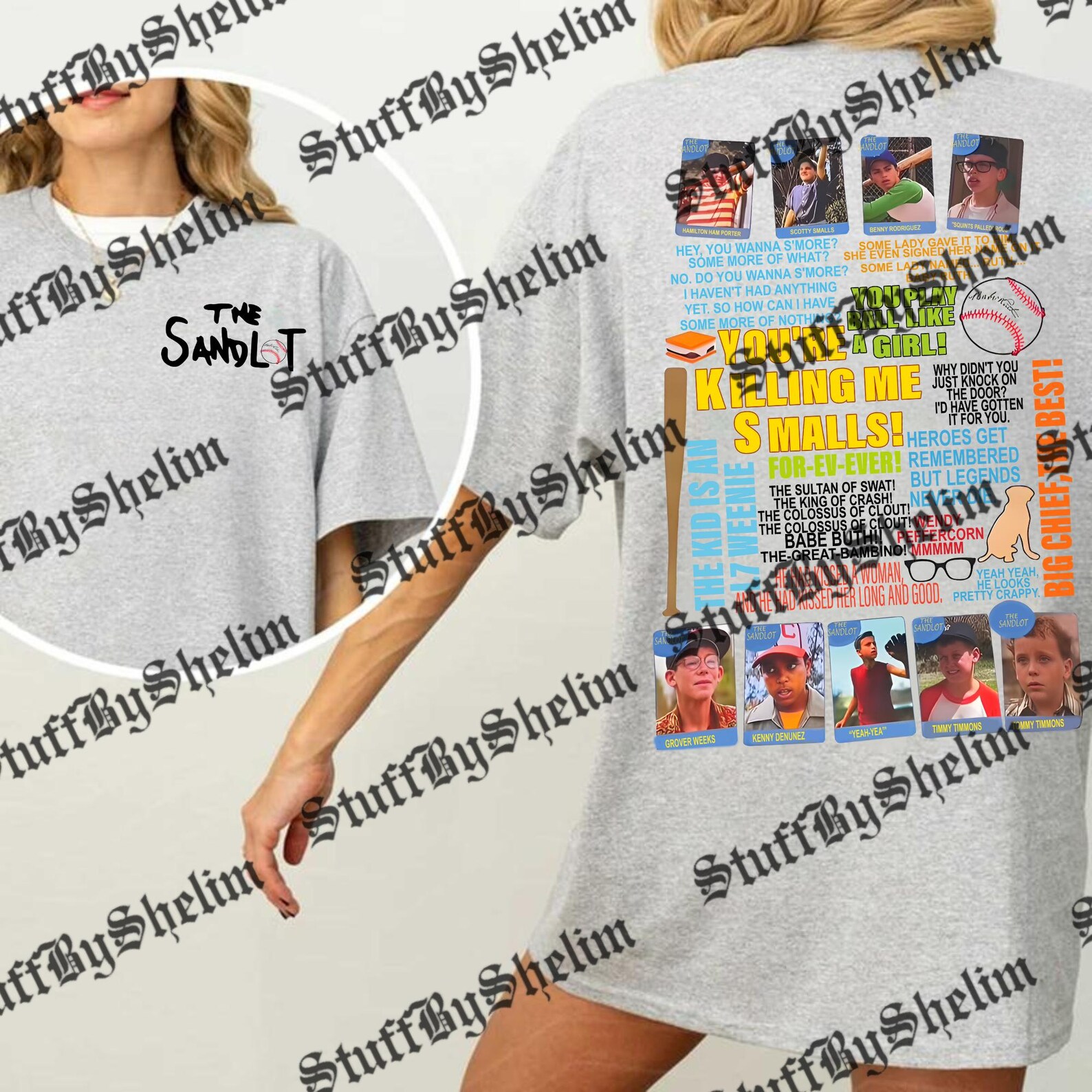 Retro 1990s Sandlot Legends Never Die Sublimation Design, Baseball ...