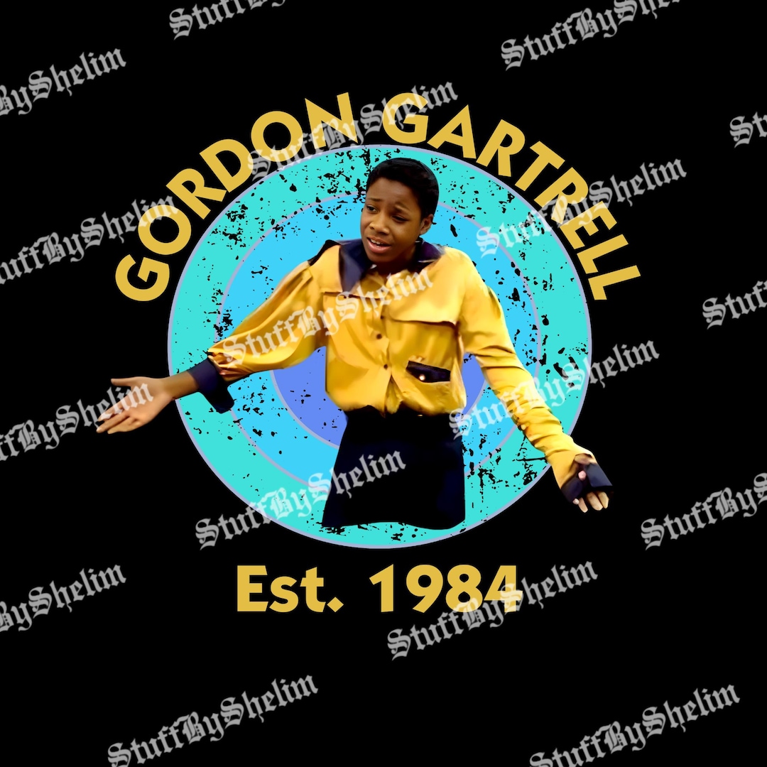 Vintage the Cosby Show Design, Gordon Gartrell Est. 1984 Clipart, 80s ...