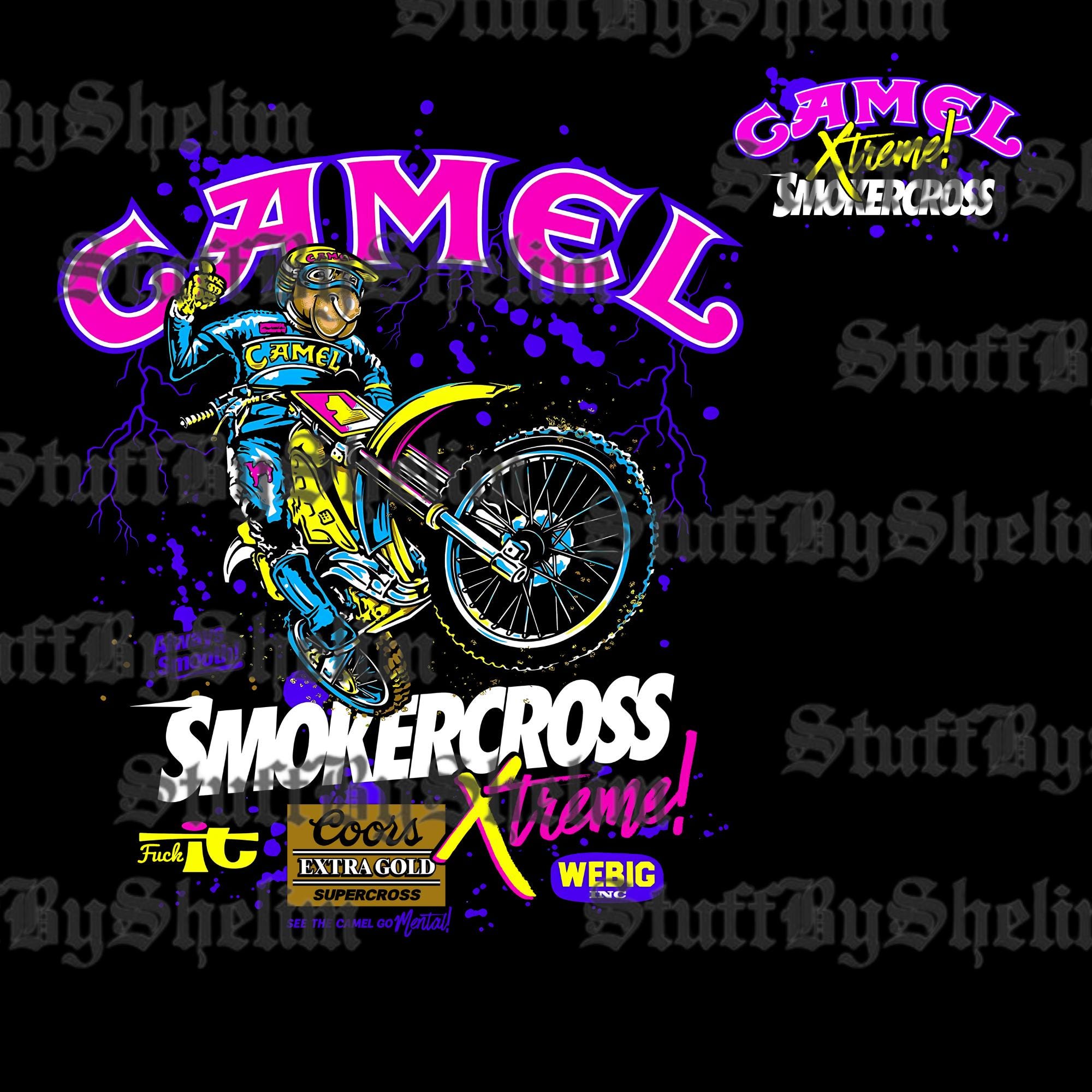 Vintage Camel Graphic Download PNG, Camel Motorsport Png, Camel ...