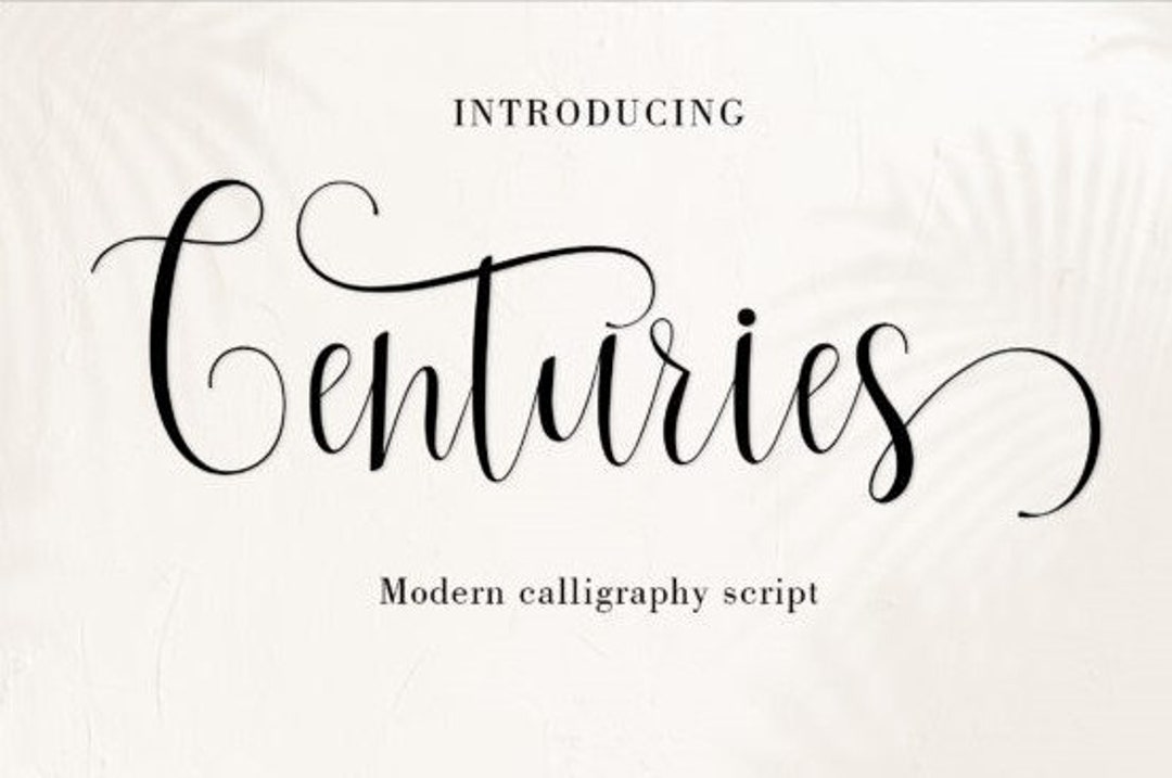 Centuries Font, Beautiful Font, Script Font, Wedding Font, Vintage Font ...