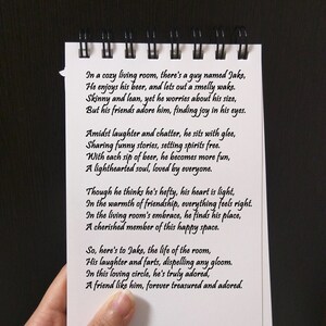 Personalised Poems for Everyone - Etsy