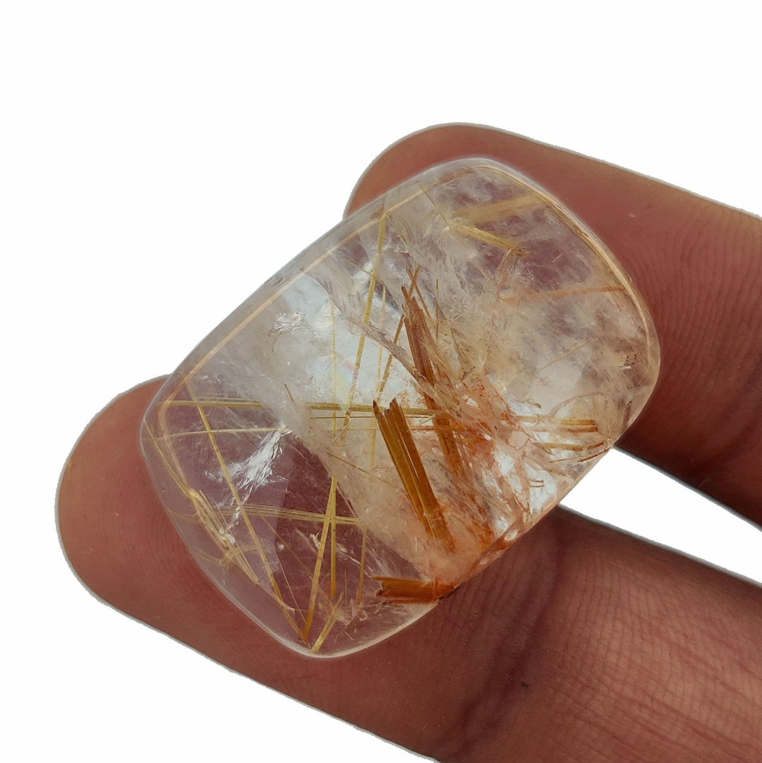 Golden Rutile Quartz - High Quality - Golden Rutile Quartz Gemstone ...