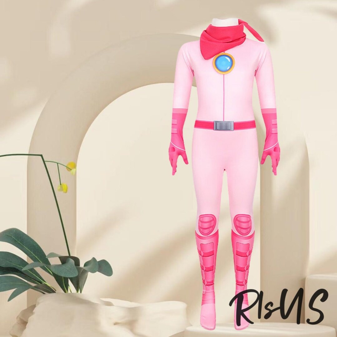 Mario Cos Costume Tights Cos Princess Bikini Jumpsuit Battle - Etsy