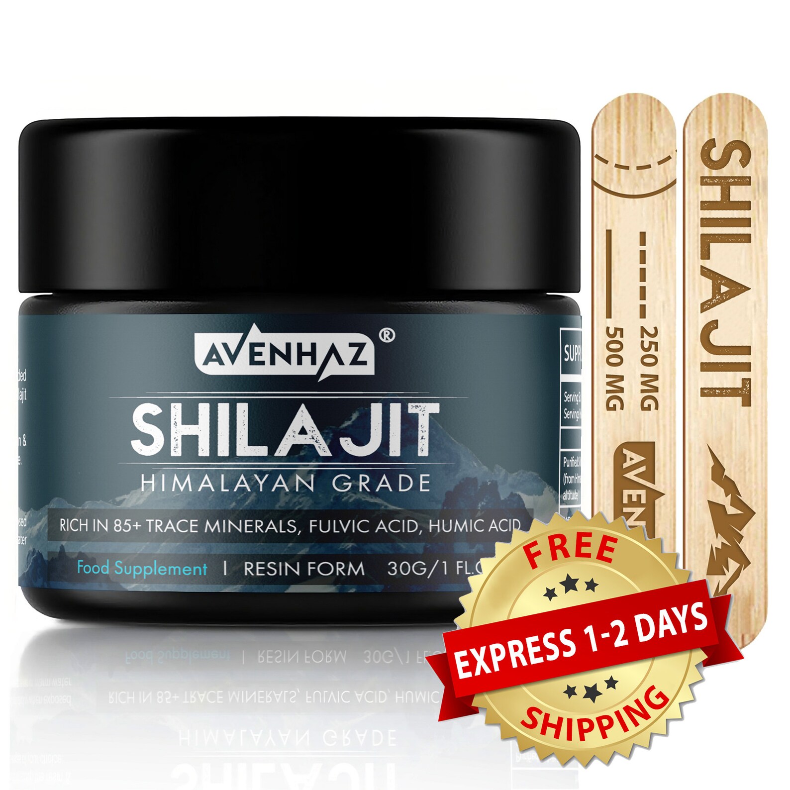 PURE SHILAJIT RESIN, Lab Tested Shilajit, Ayurvedic Supplement ...