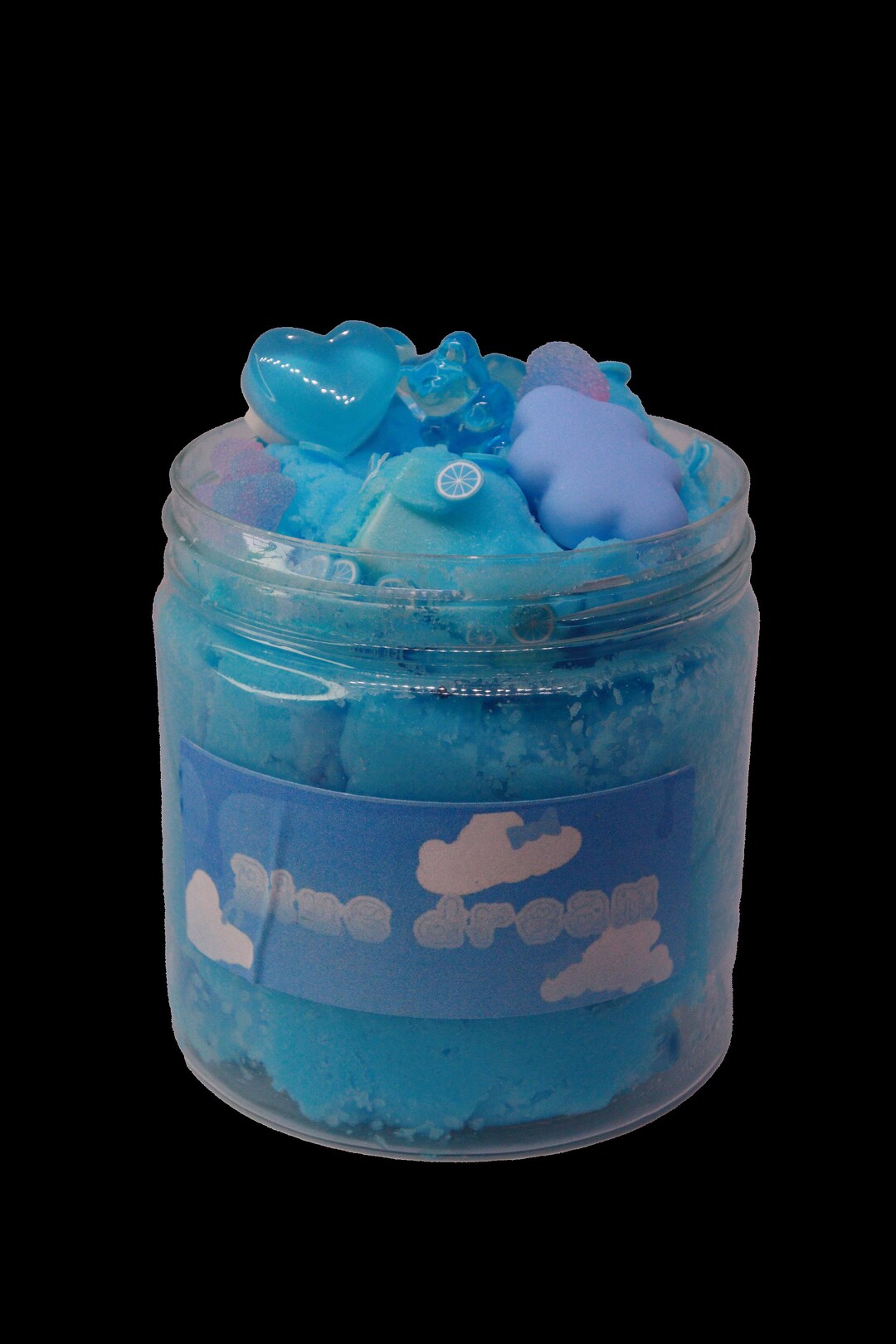 Blue Dream Cloud Slime Loads With Charms and Sensory Toys - Etsy