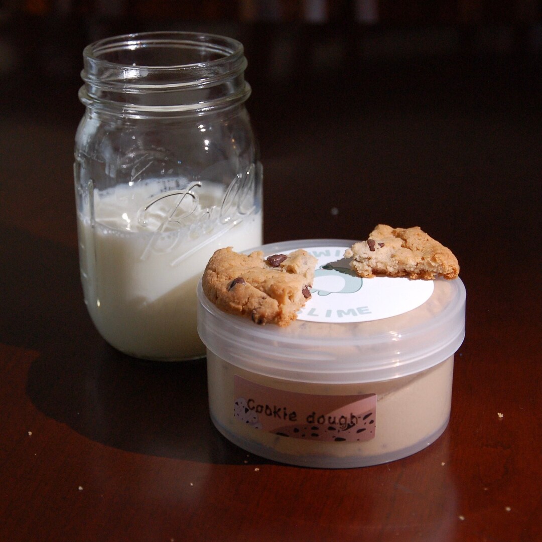 Cookie Dough Slime With Chocolate Chip Pieces Sensory Slime Toy Slime ...