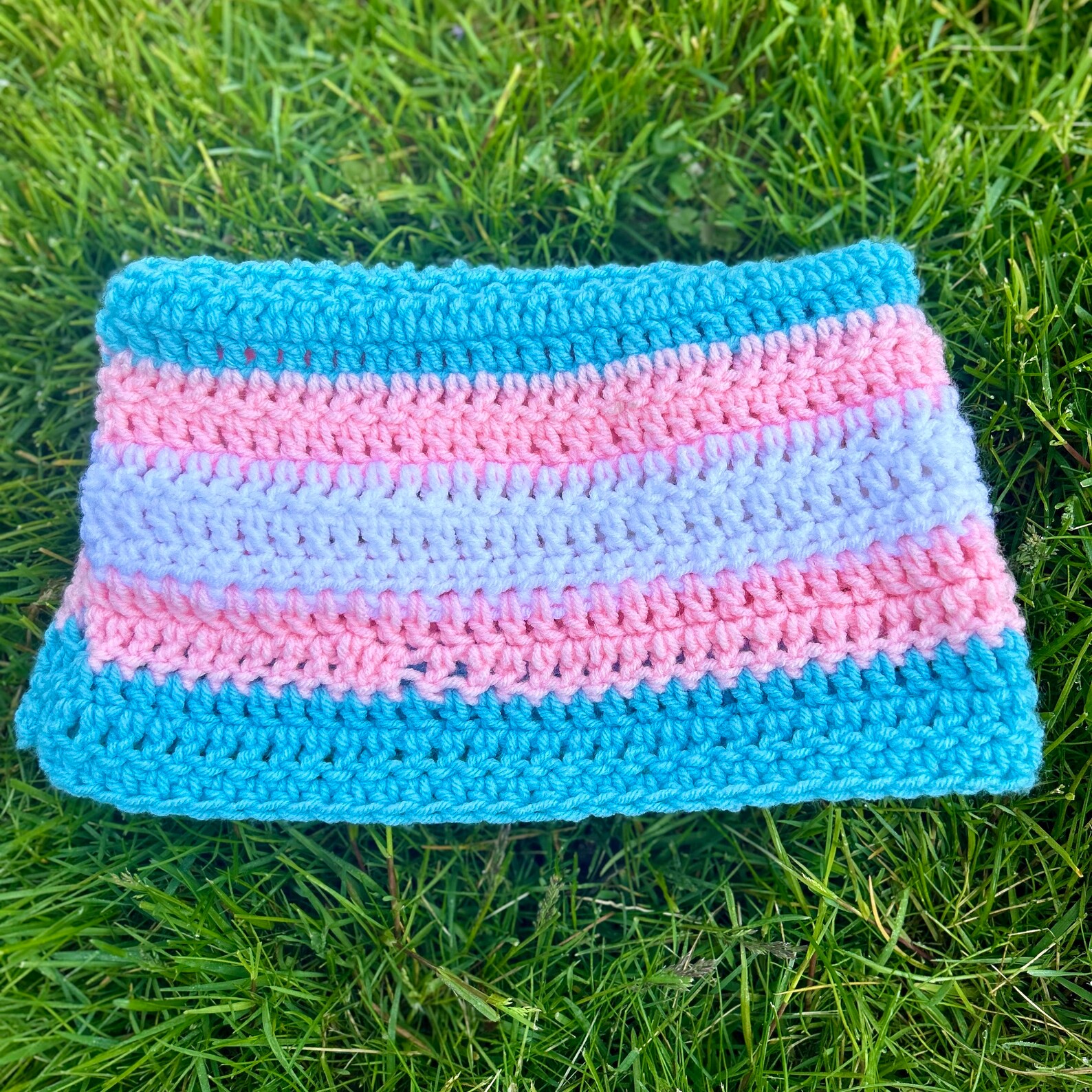 Trans Cat Ear Beanie Handmade Crochet Cat Beanie Trans Cat Ear Beanie ...