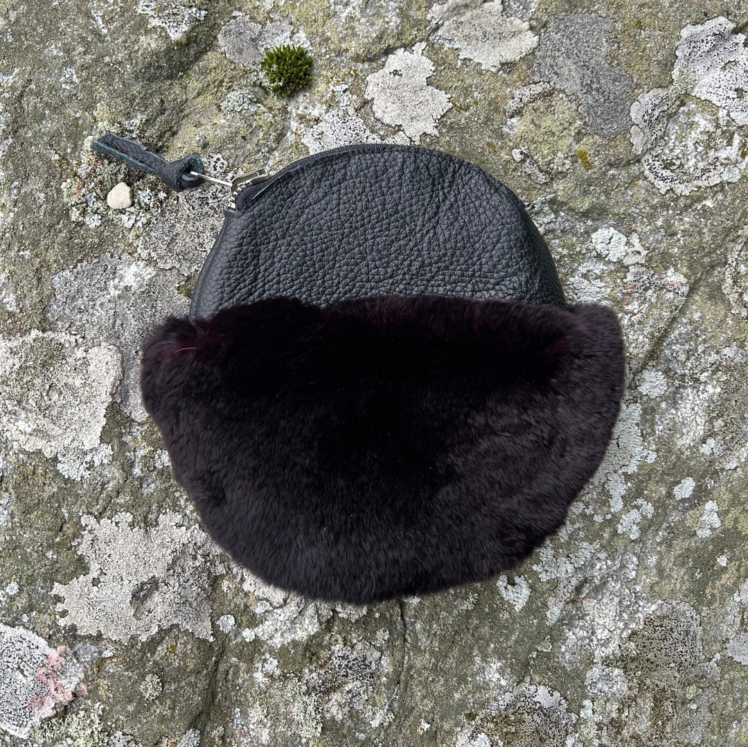 Furry Round Wallet - Etsy