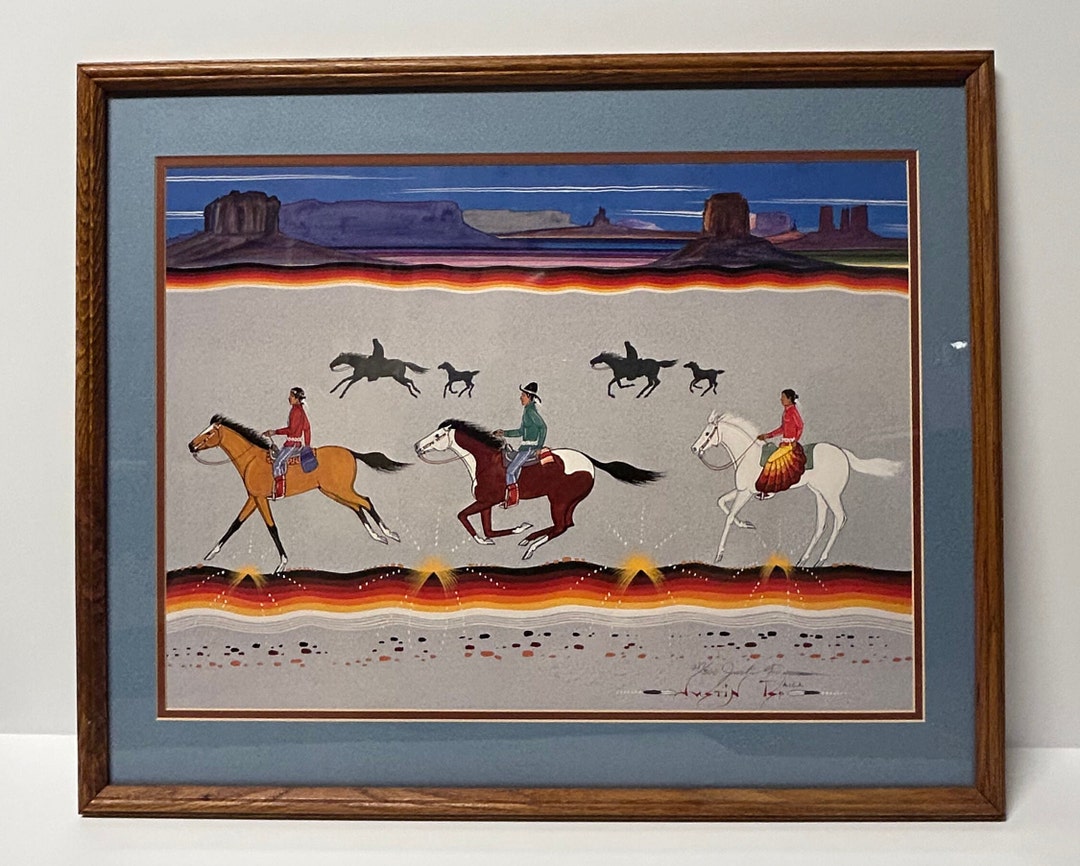 Limited Edition Justin Tso Navajo Print Signed and Numbered - Etsy