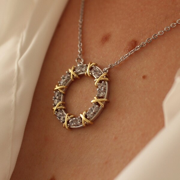Xo Necklace - Etsy