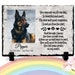 Personalized Dog Memorial Plaque, Pet Memorial Plaque, Pet Loss Gift ...