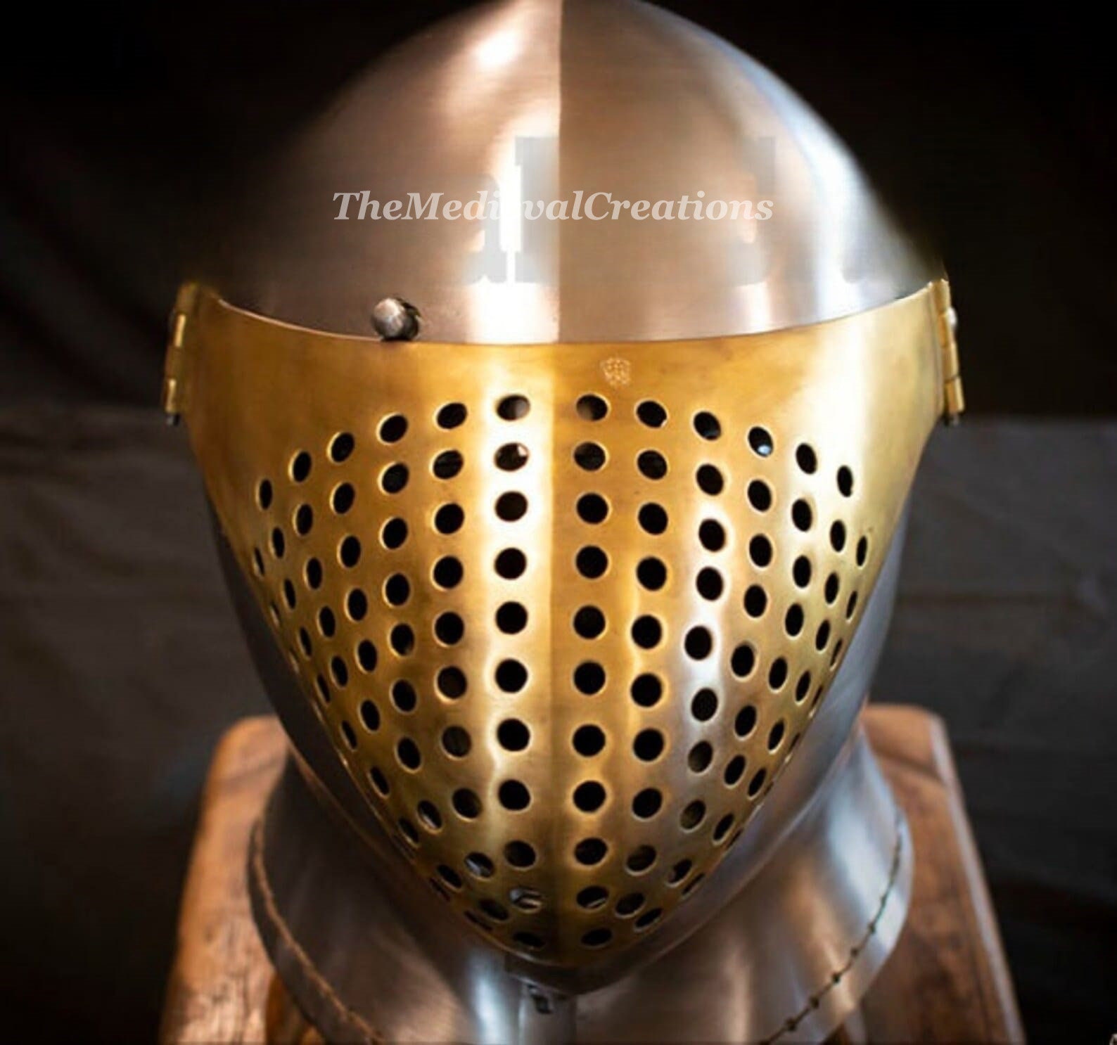 Medieval Barbuta Face Helmet Steel Barbute Helmet LARP Costume - Etsy