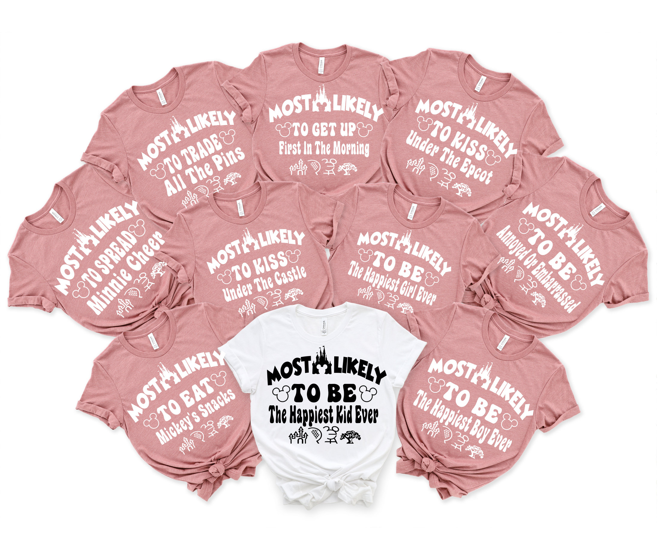 Most Likely to Party Shirts,most Likely to Shirt,disney Most Likely to ...