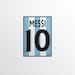 Football Lionel Messi Argentina Printable Poster A4 Football Digital ...