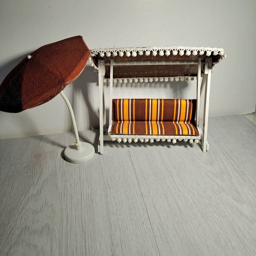 Lundby Vintage Hammock Parasol 70s - Etsy