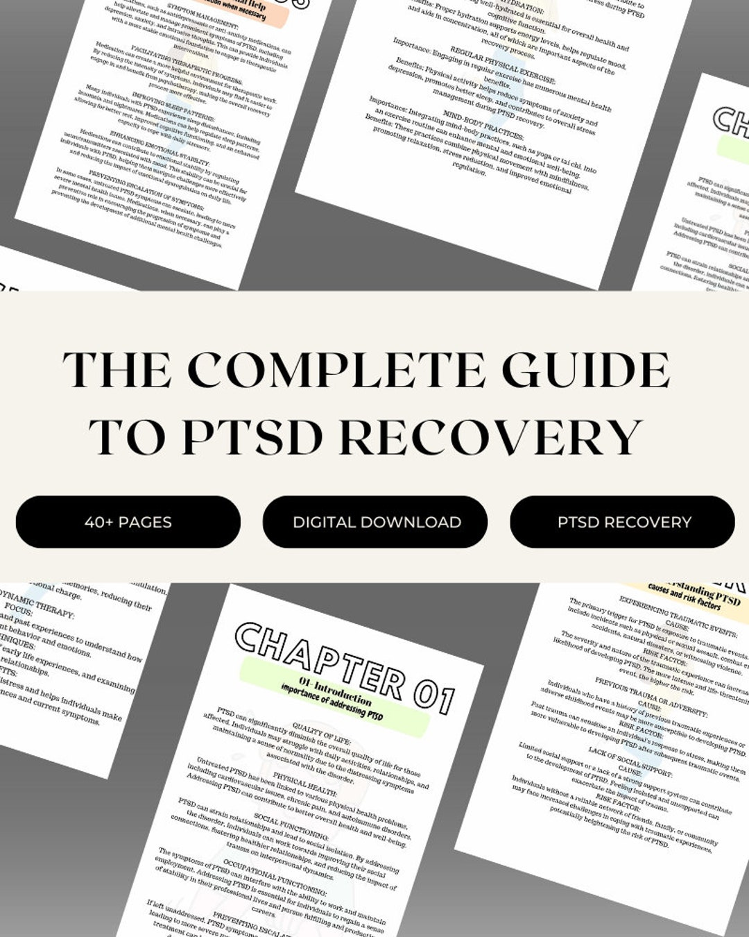 The Complete Guide to PTSD Recovery Digital Ebook - Trauma Therapy ...