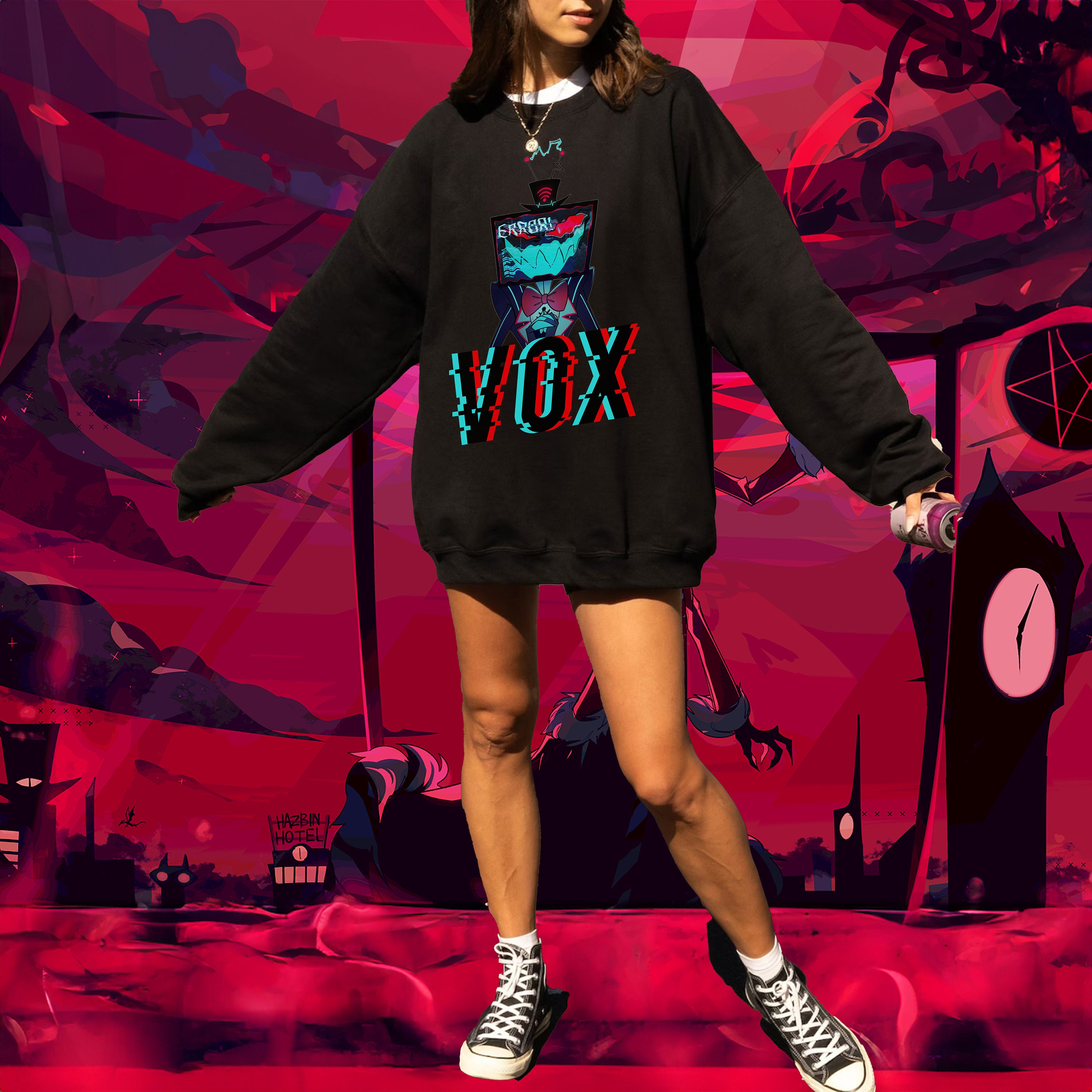 VOX, TV Demon, Hazbin Hotel, Helluva Boss, Helluva Hazbin, the Vees ...