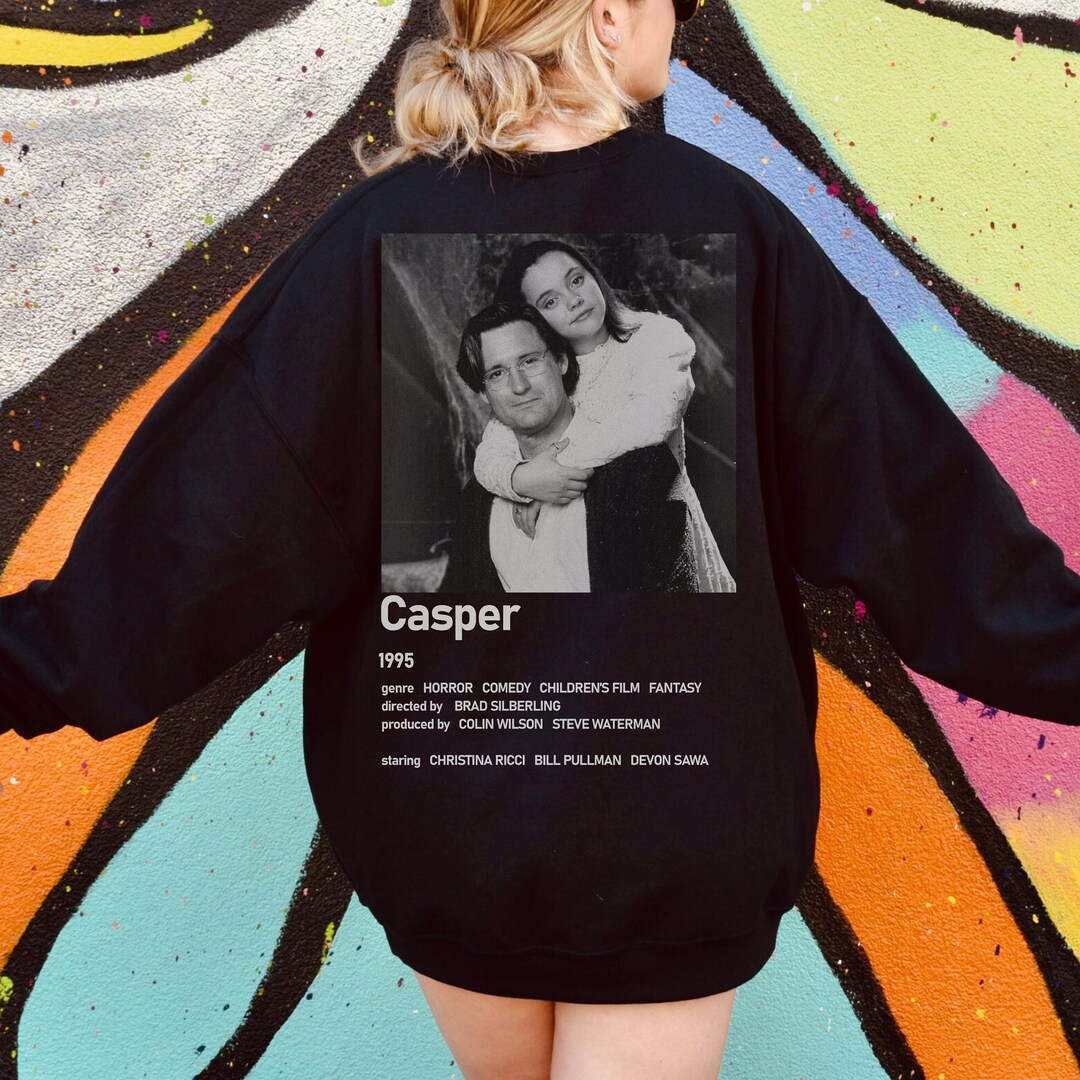 Casper the Friendly Ghost, Halloween Sweatshirt T-shirt, Spooky, Crew ...