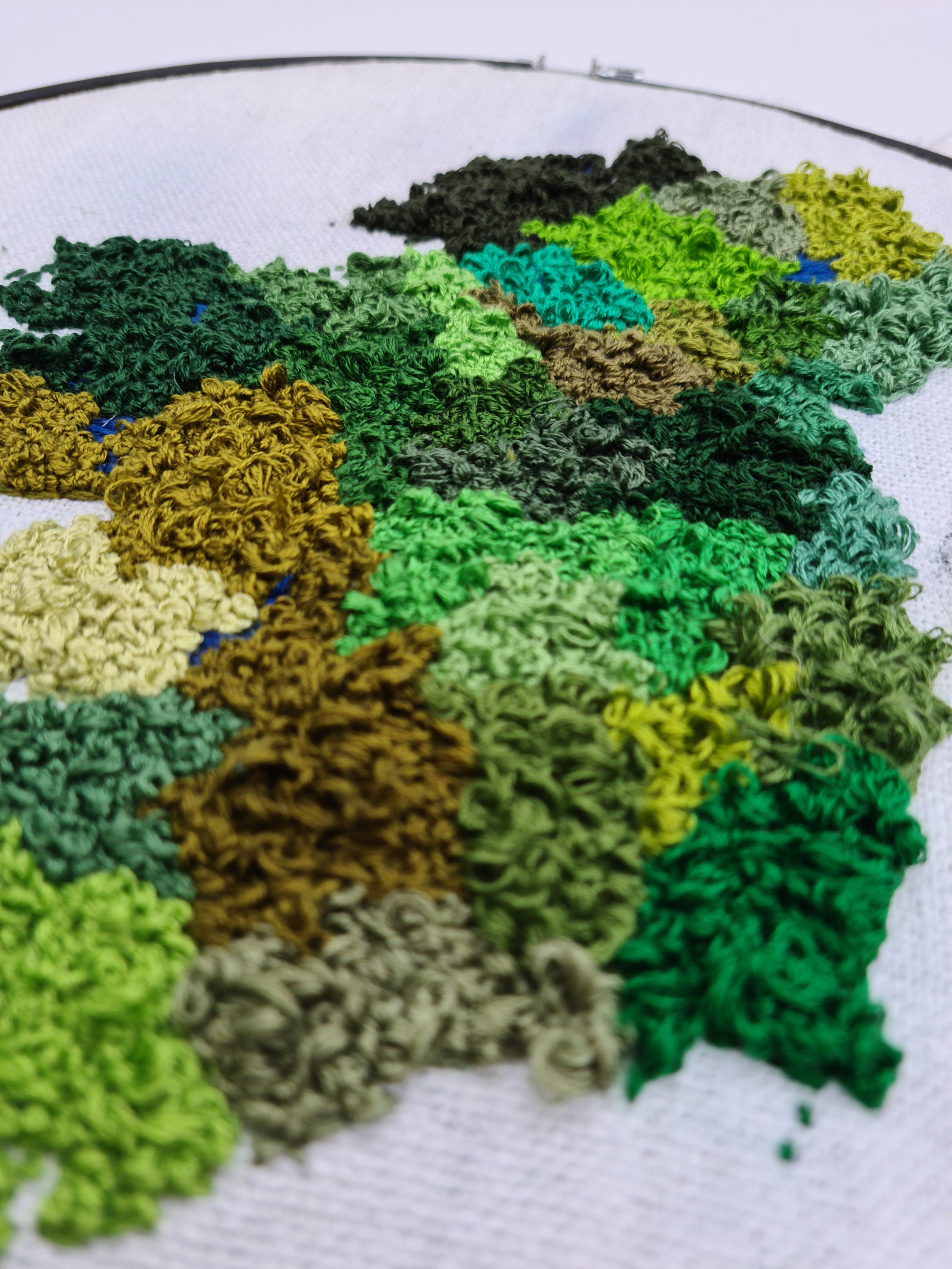 Ireland Map 10 Inch Hand Embroidery Pattern DIGITAL DOWNLOAD - Etsy